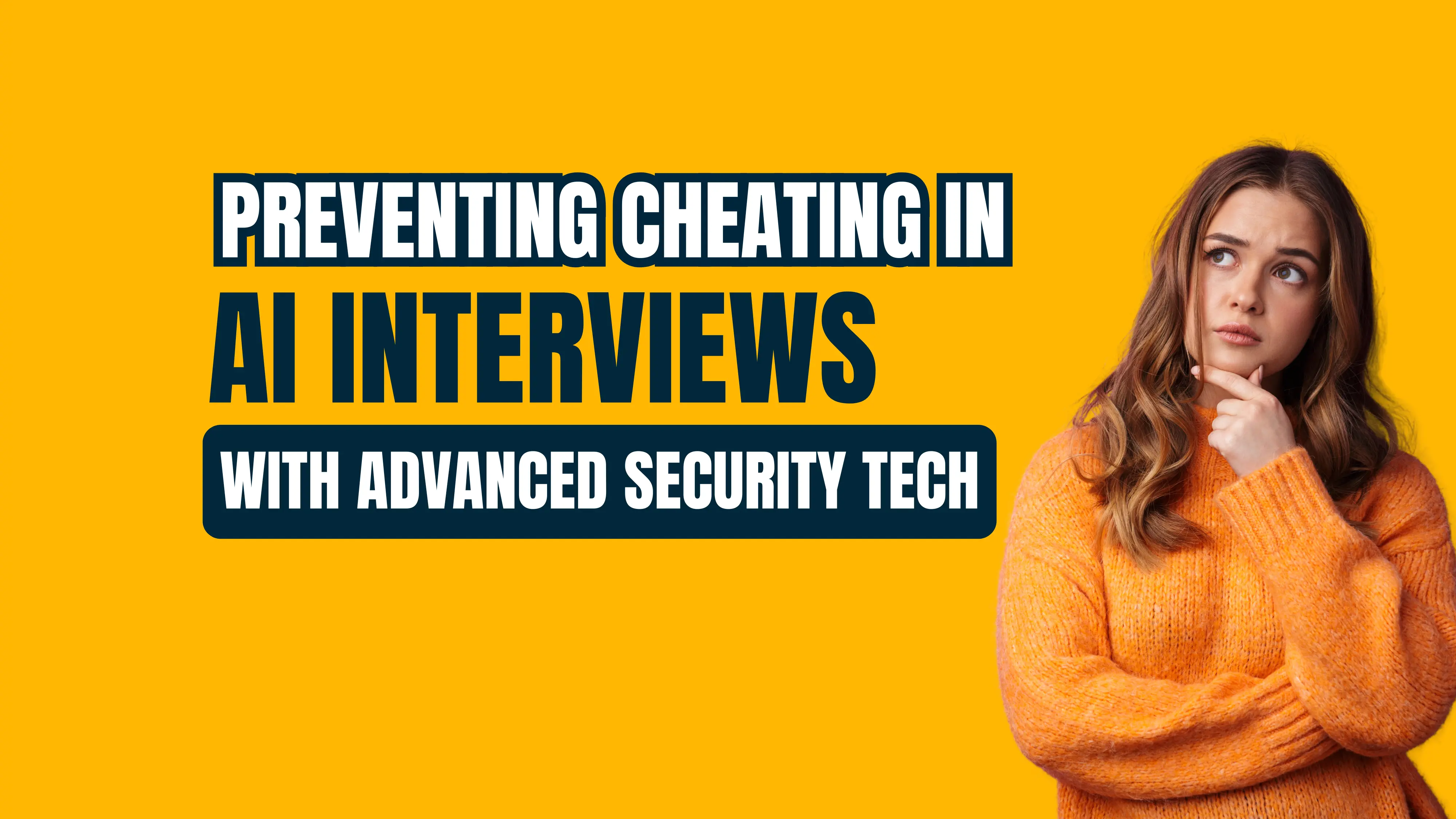 Preventing Cheating in AI Interviews with Advanced Security Tech